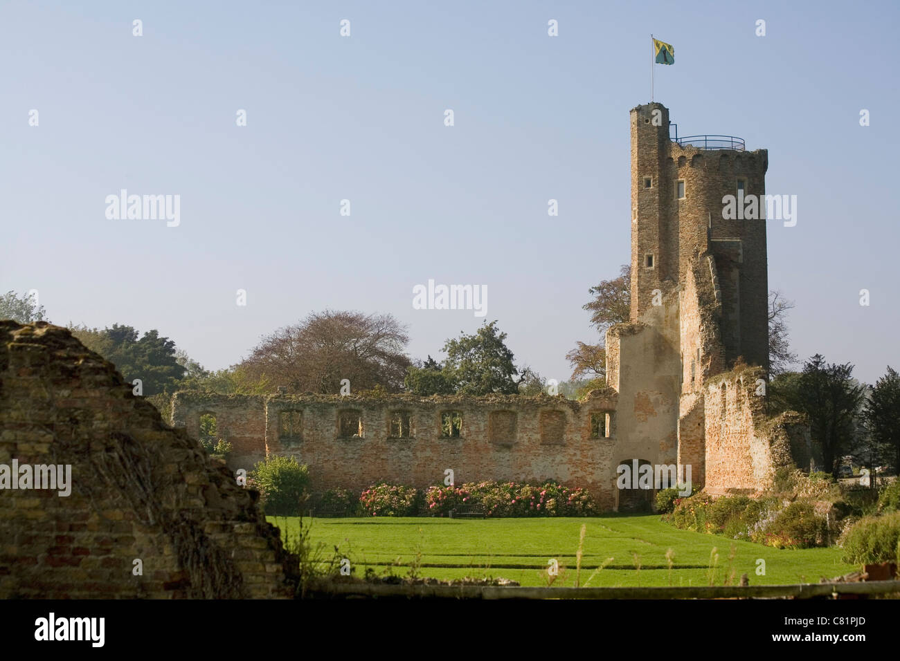 England Norfolk Caistor castle Stock Photo - Alamy