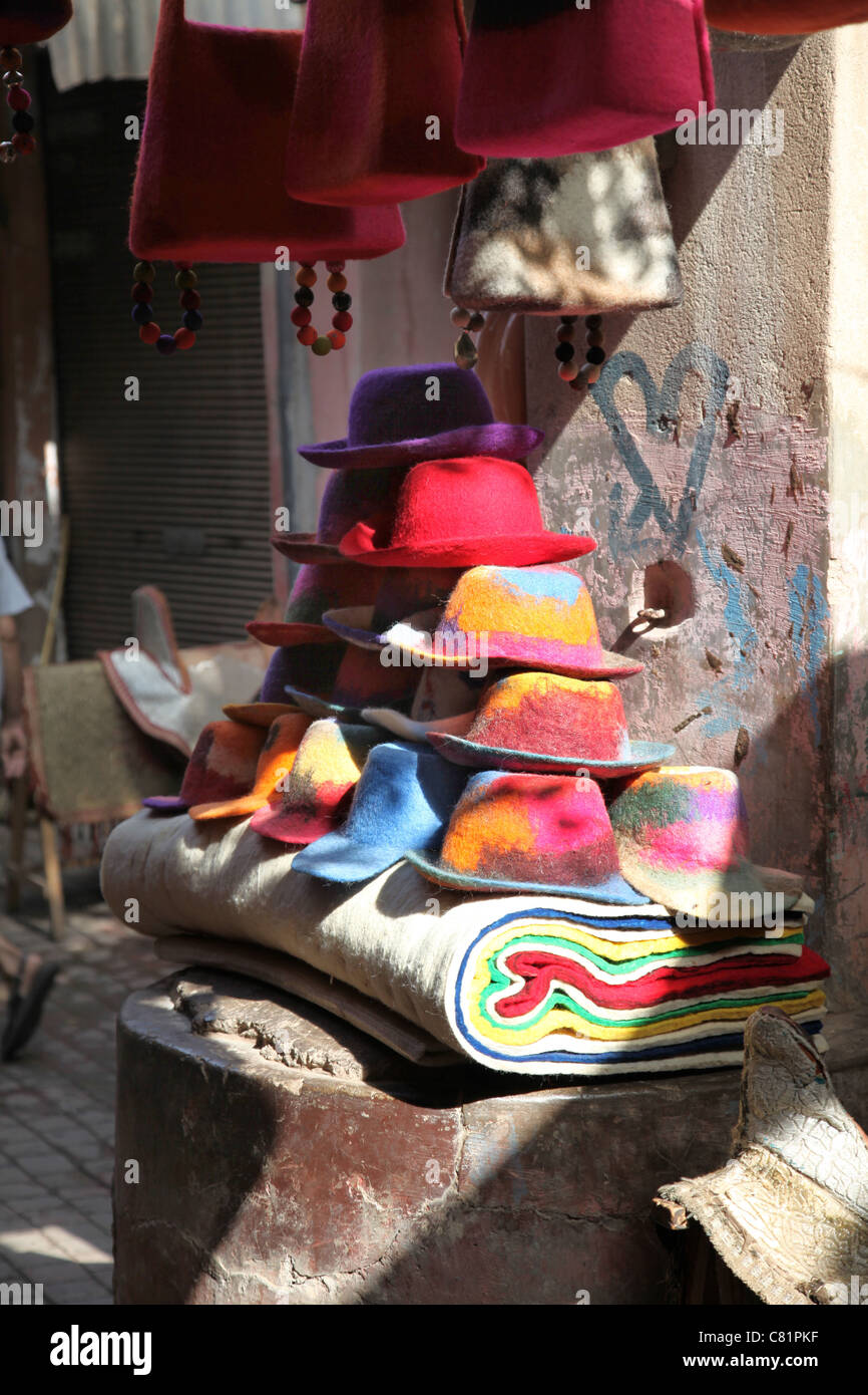 Traditional moroccan hats hi-res stock photography and images - Alamy