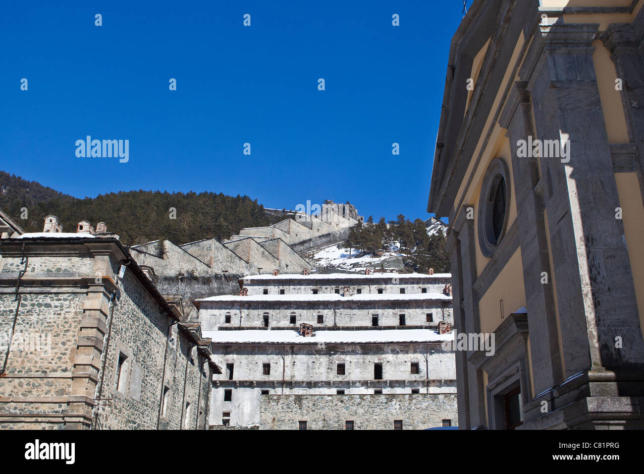 Fort of Fenestrelle, Piemonte, Italy Stock Photo - Alamy