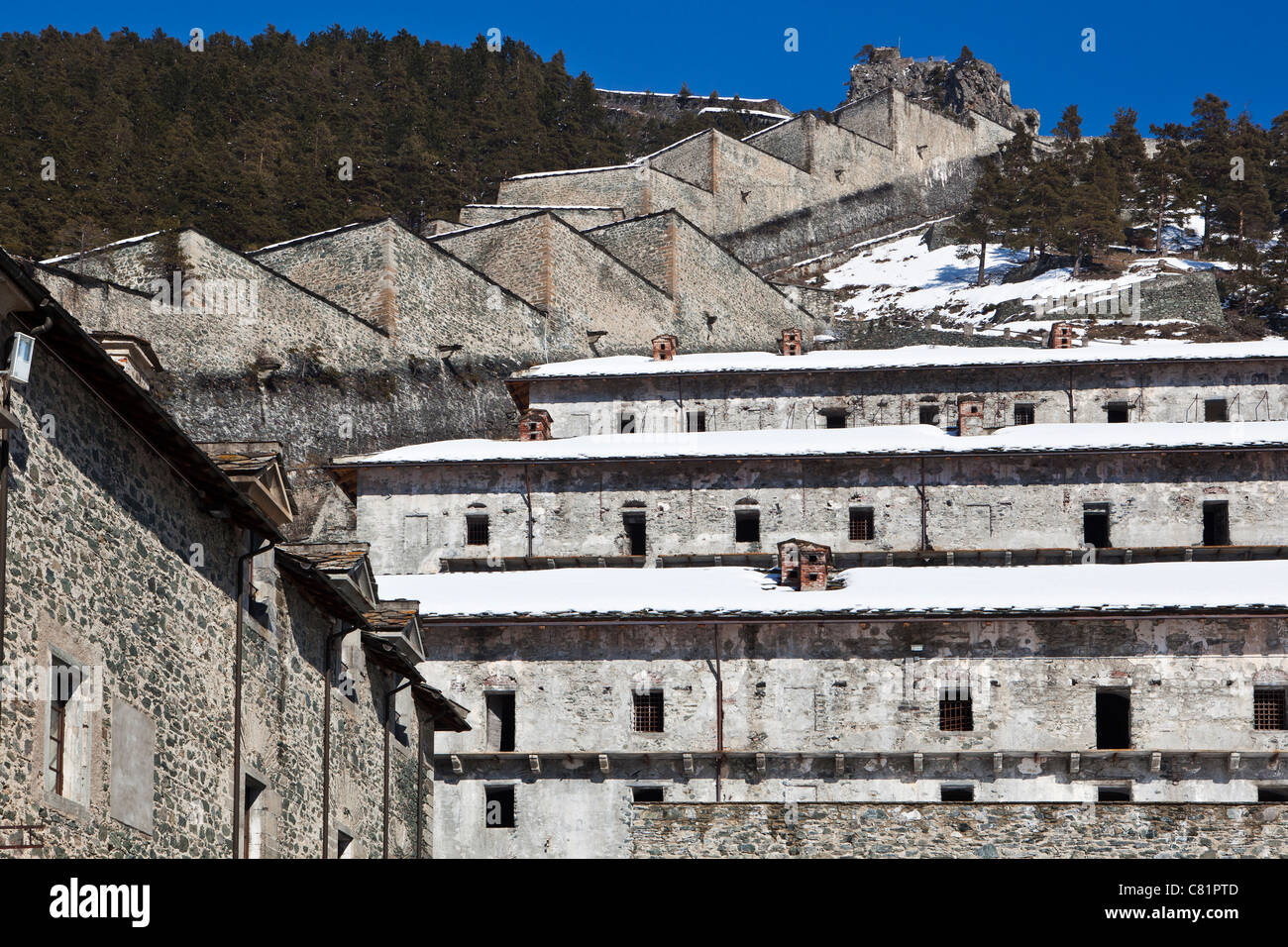 Fort of Fenestrelle, Piemonte, Italy Stock Photo - Alamy