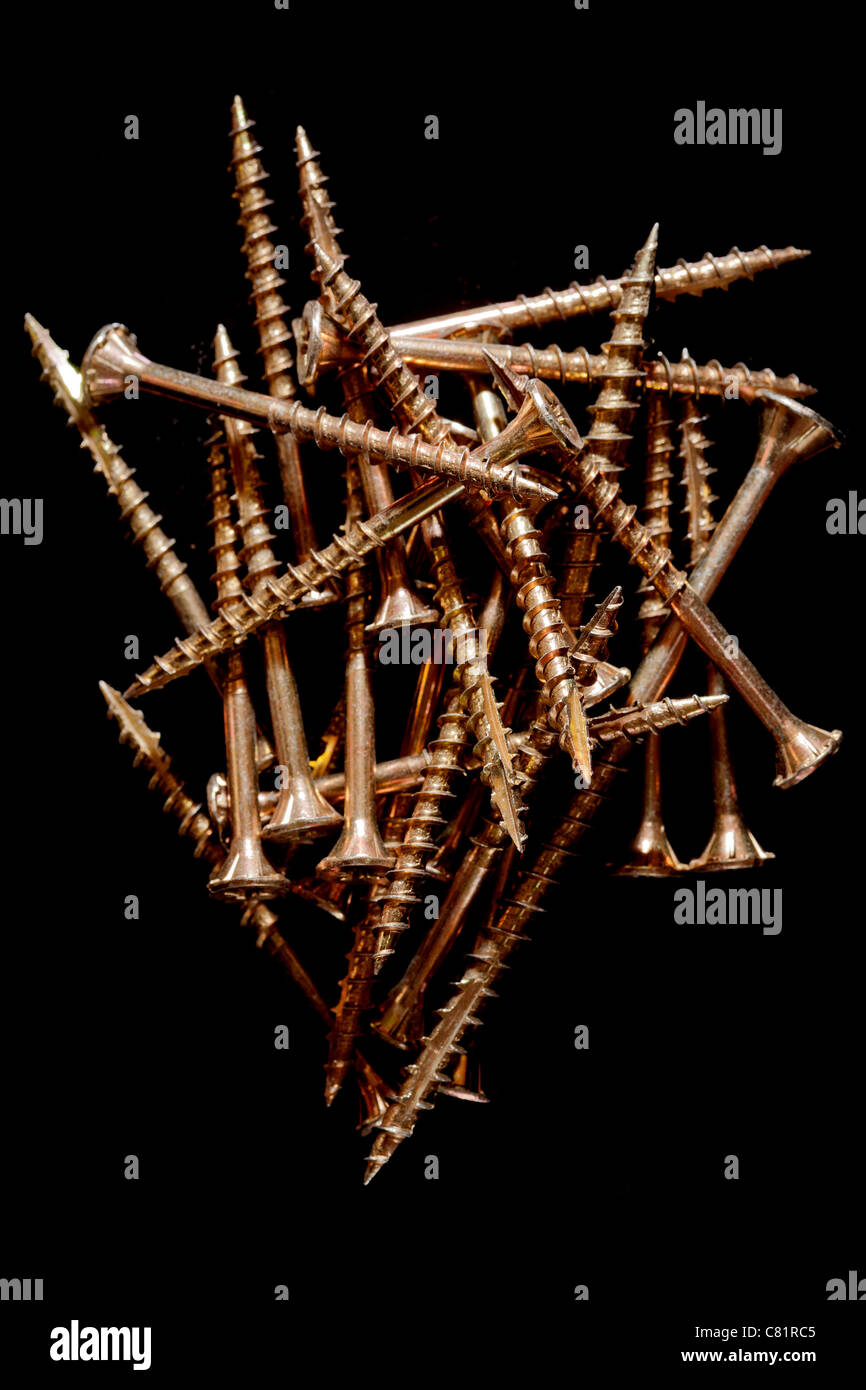 Black screws hi-res stock photography and images - Alamy