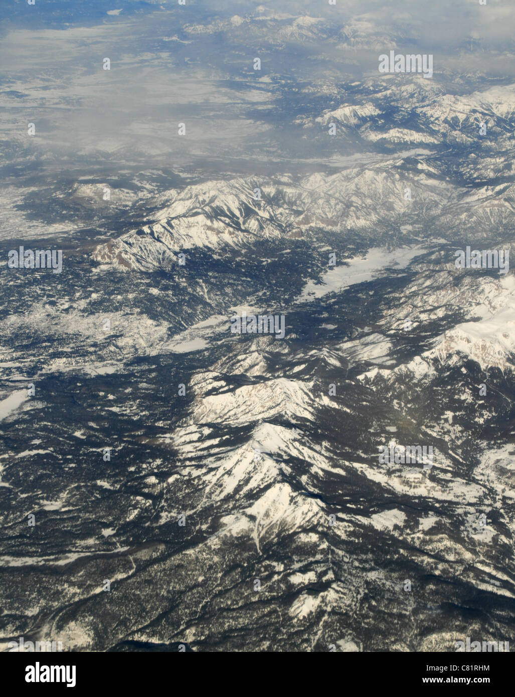 Rocky mountains aerial hi-res stock photography and images - Alamy