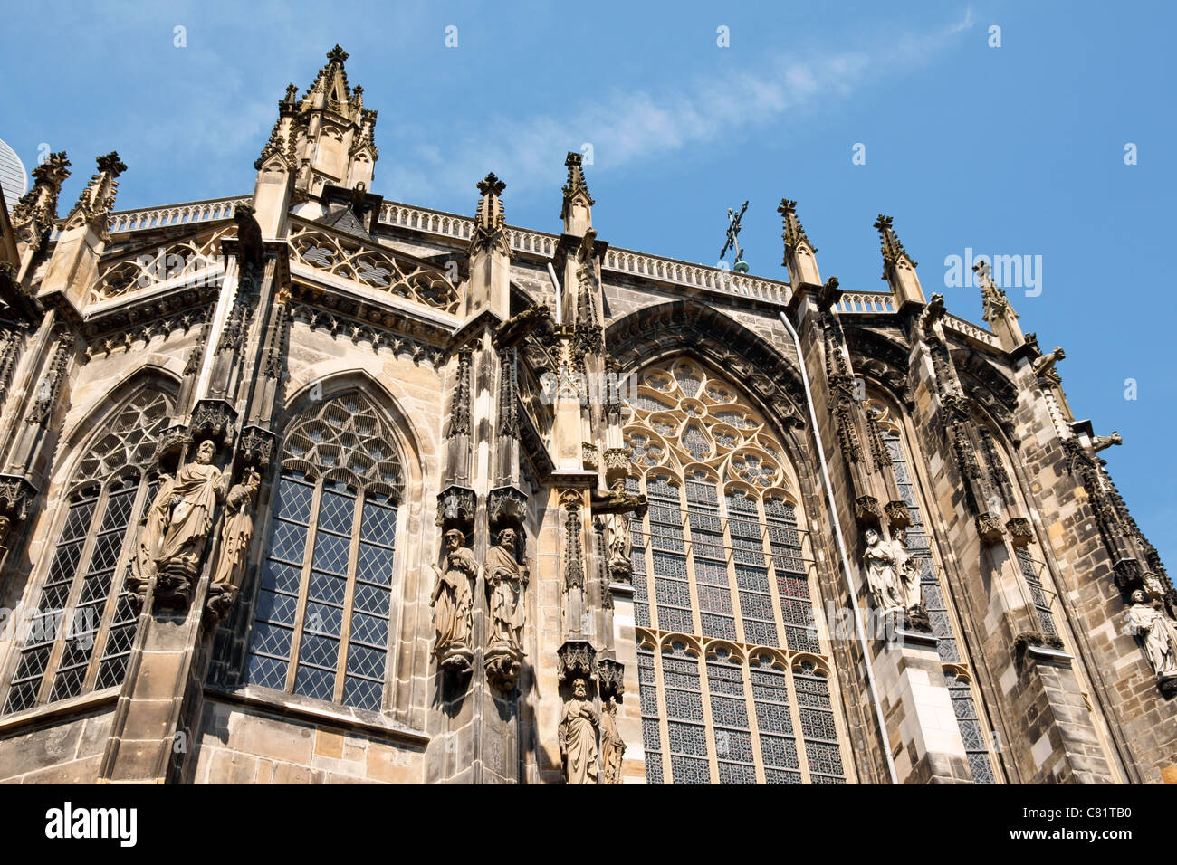 Aachen cathedral statue hi-res stock photography and images - Alamy