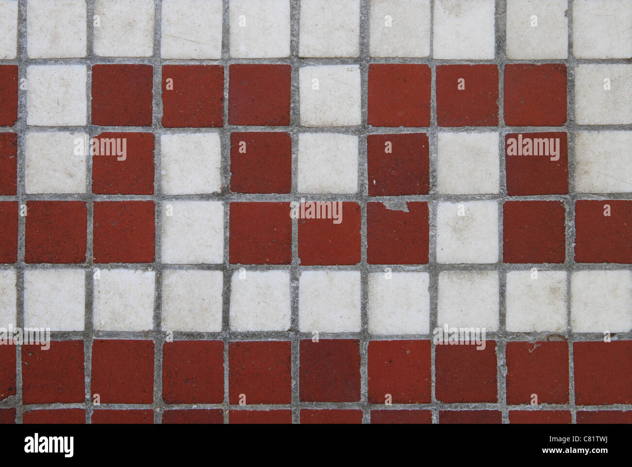 White square tiles hi-res stock photography and images - Alamy
