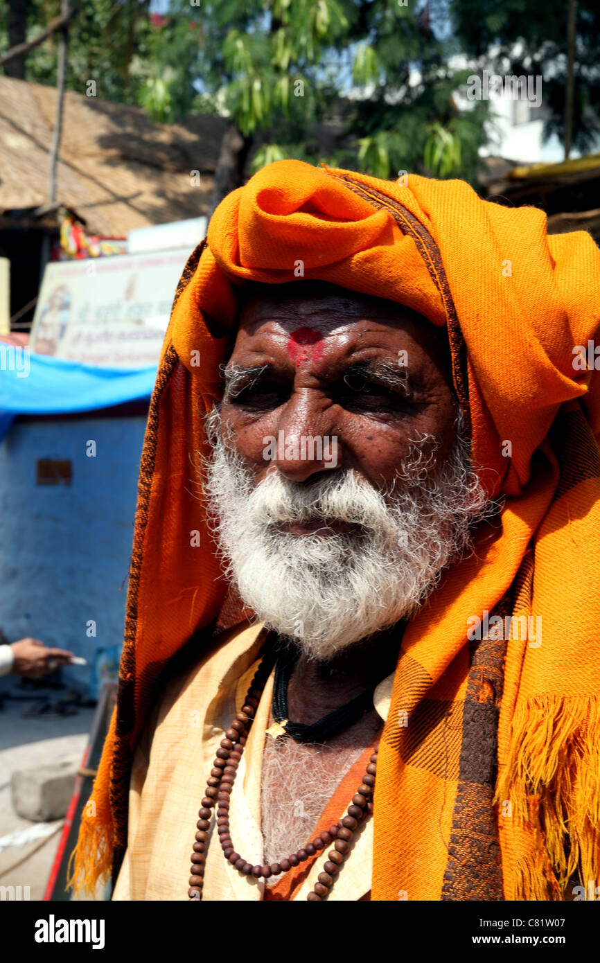 Indian holy man hi-res stock photography and images - Alamy