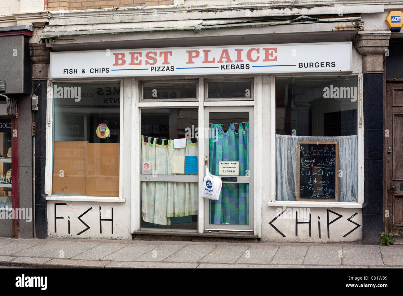 Street food chips shop hi-res stock photography and images - Alamy