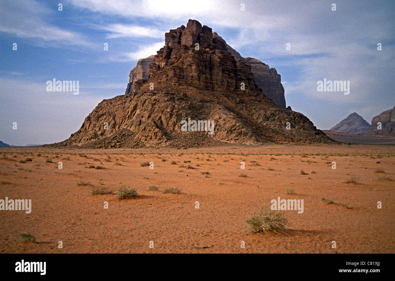 Wadi Run landscape, Jordan Stock Photo - Alamy