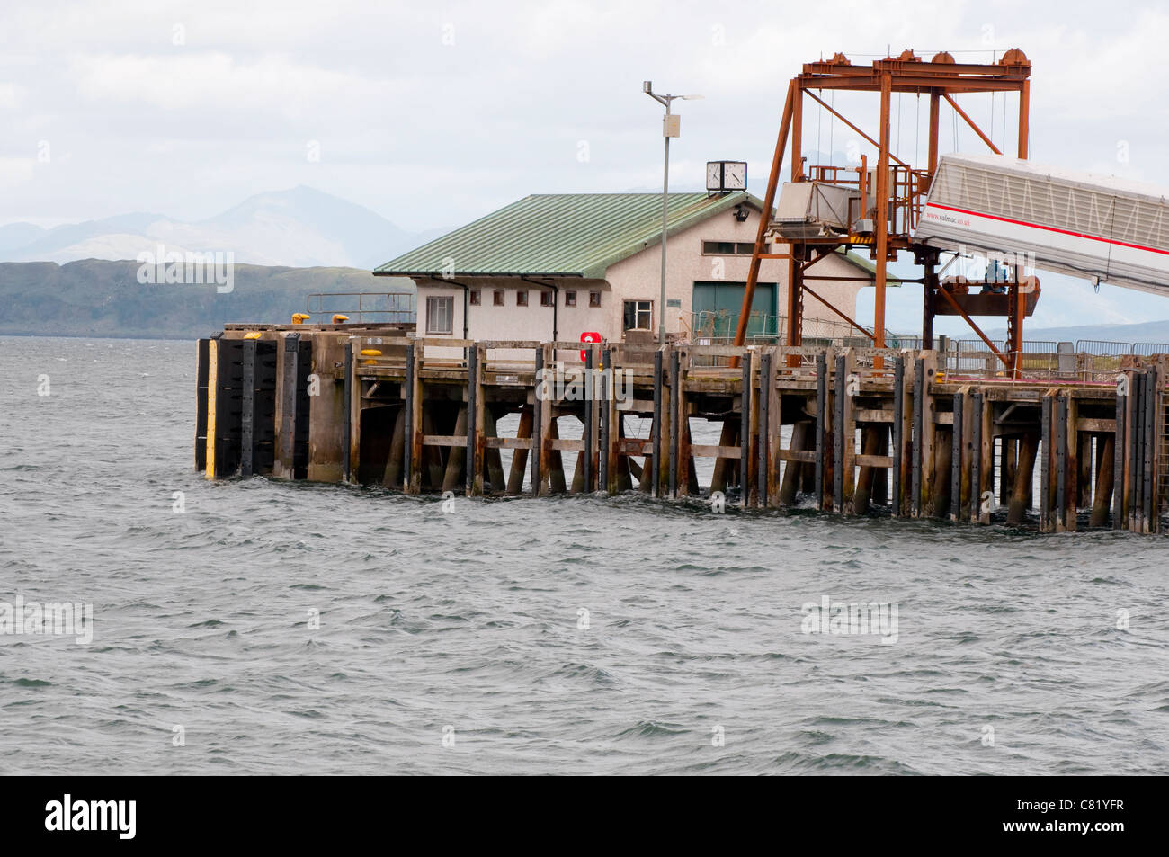 The car ferry port at Craignure on the Isle of Mull Stock Photo - Alamy