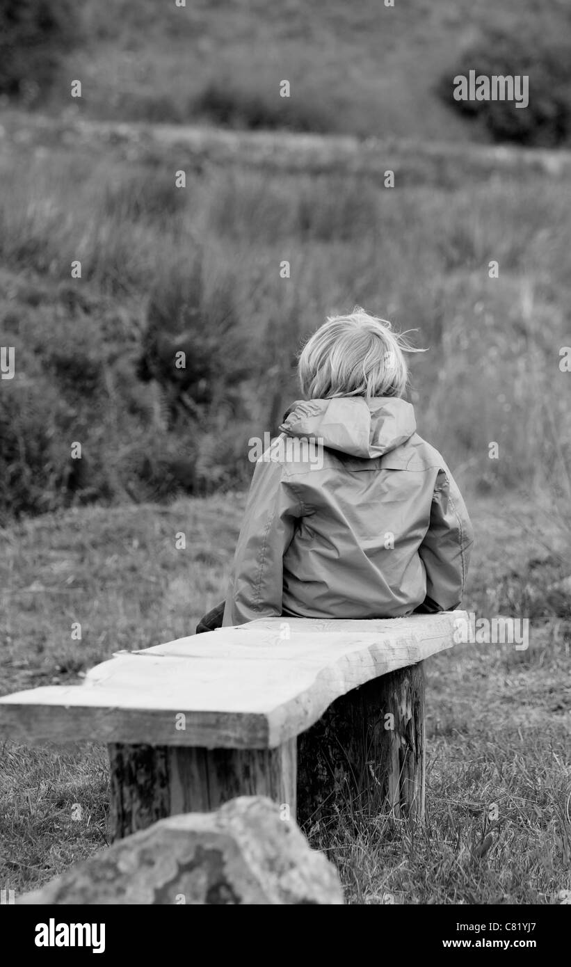 Alone and sad Stock Photo - Alamy