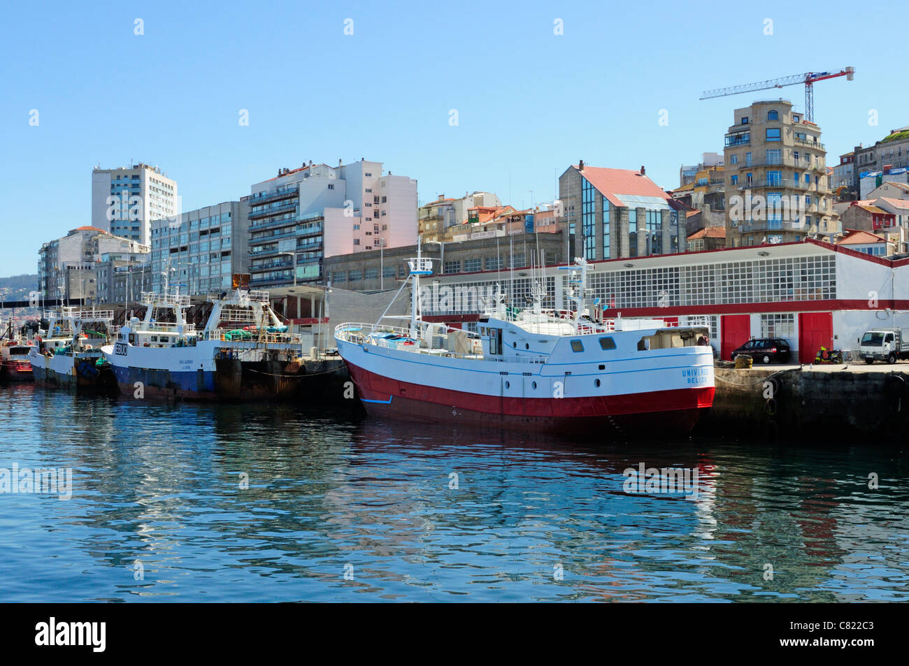 Vigo fishing port hi-res stock photography and images - Alamy