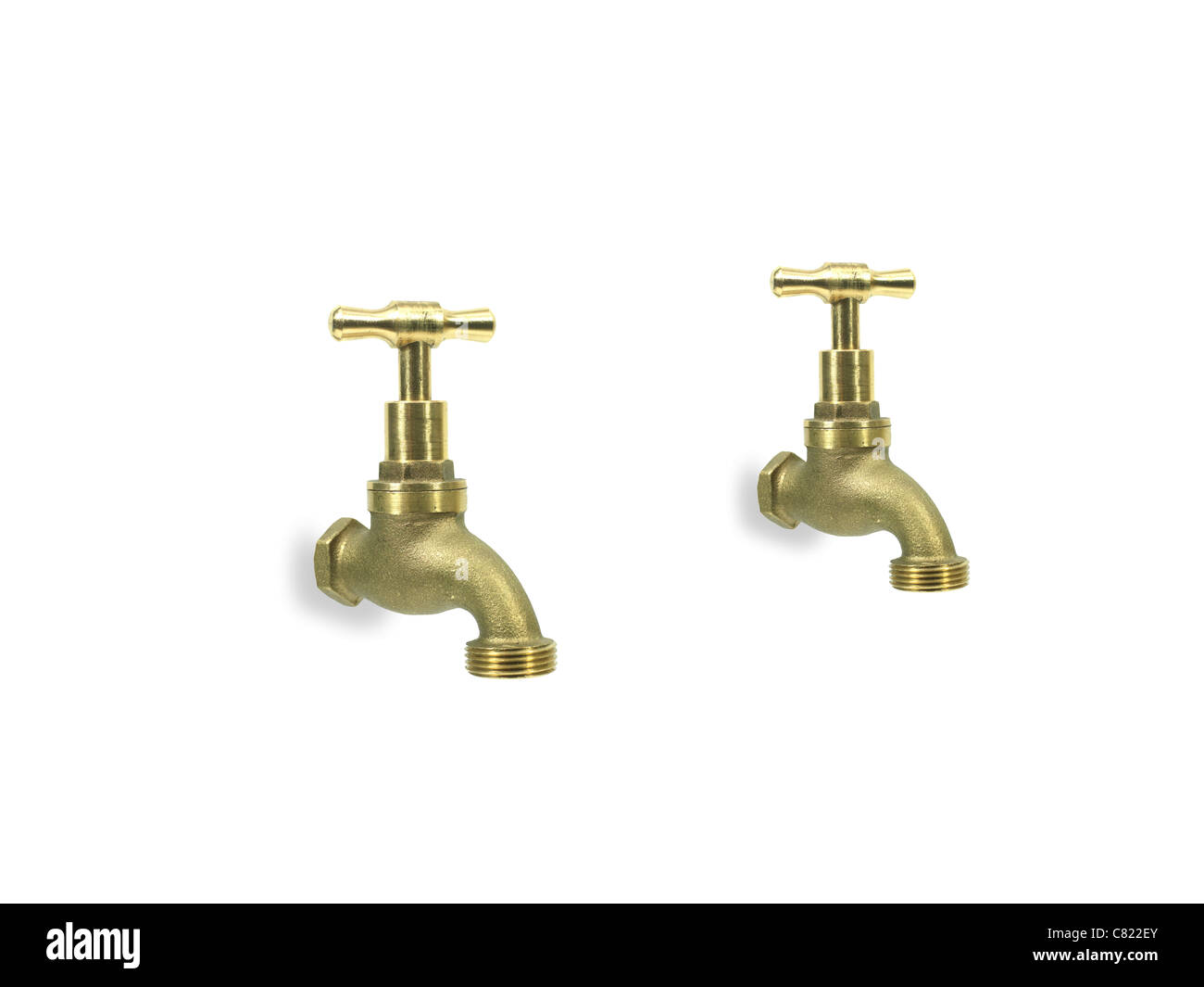 A tap isolated against a white background Stock Photo - Alamy