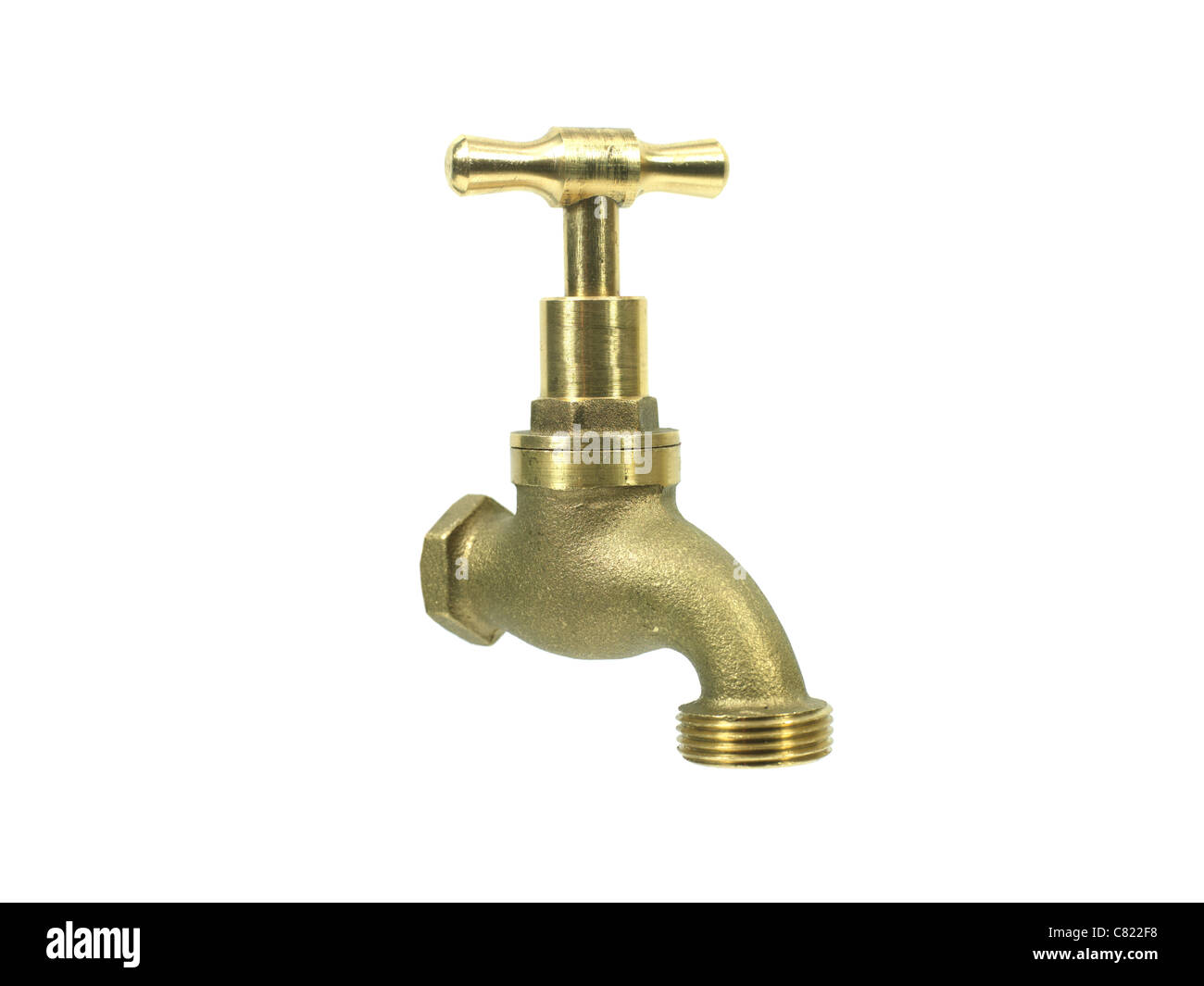A tap isolated against a white background Stock Photo - Alamy