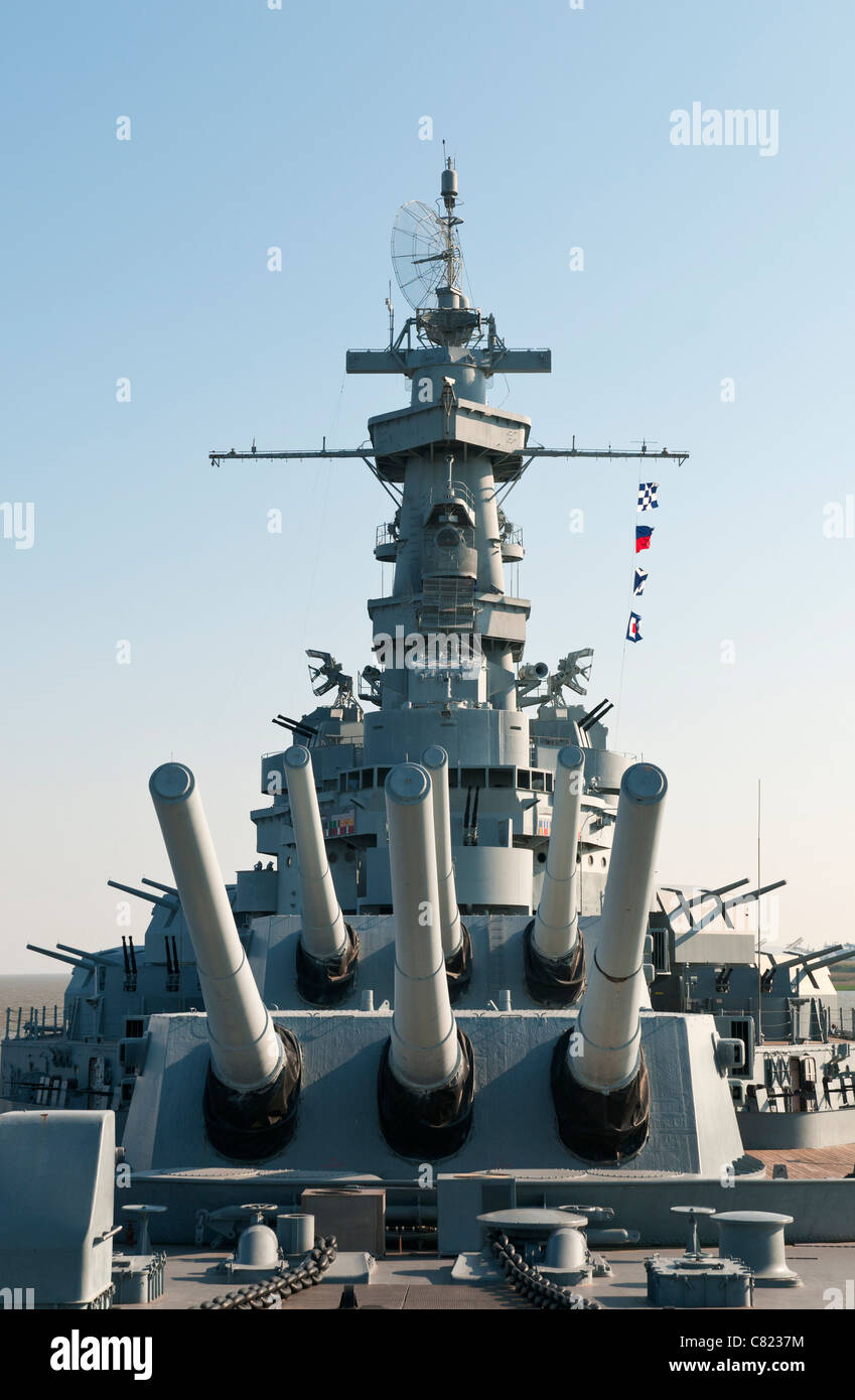 Alabama, Mobile, USS Alabama Battleship Memorial Park, in service 1943 ...