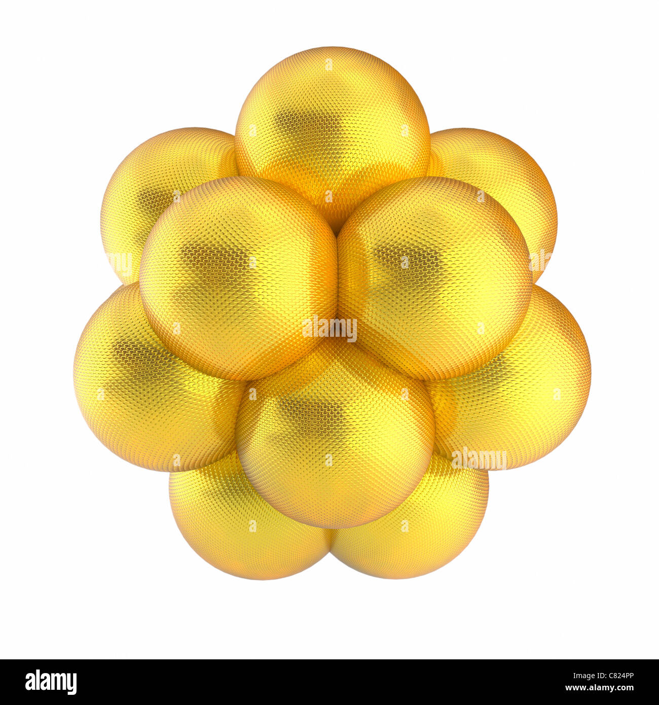 Gold atom Cut Out Stock Images & Pictures - Alamy