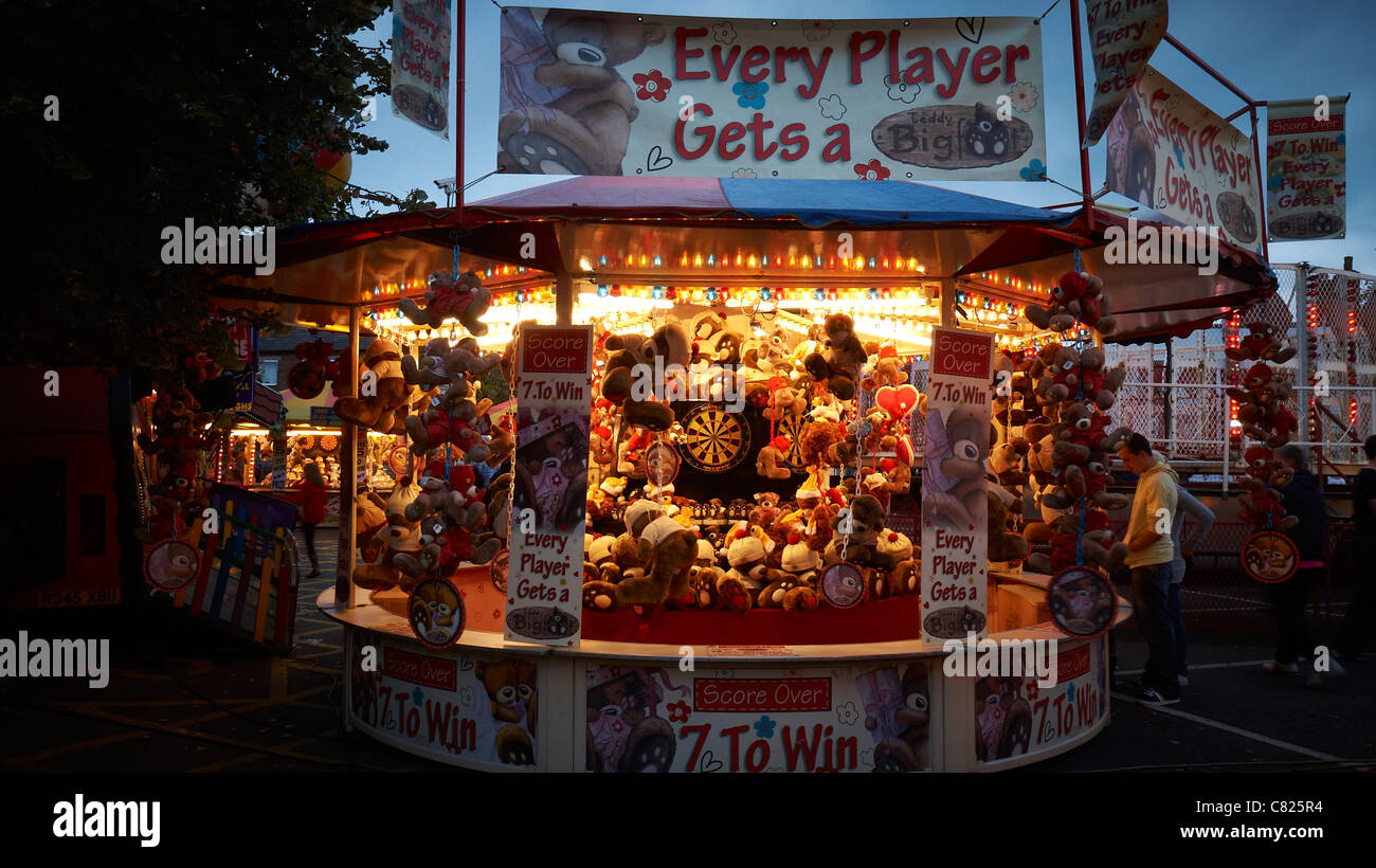 Funfair in Sandbach Cheshire UK Stock Photo - Alamy