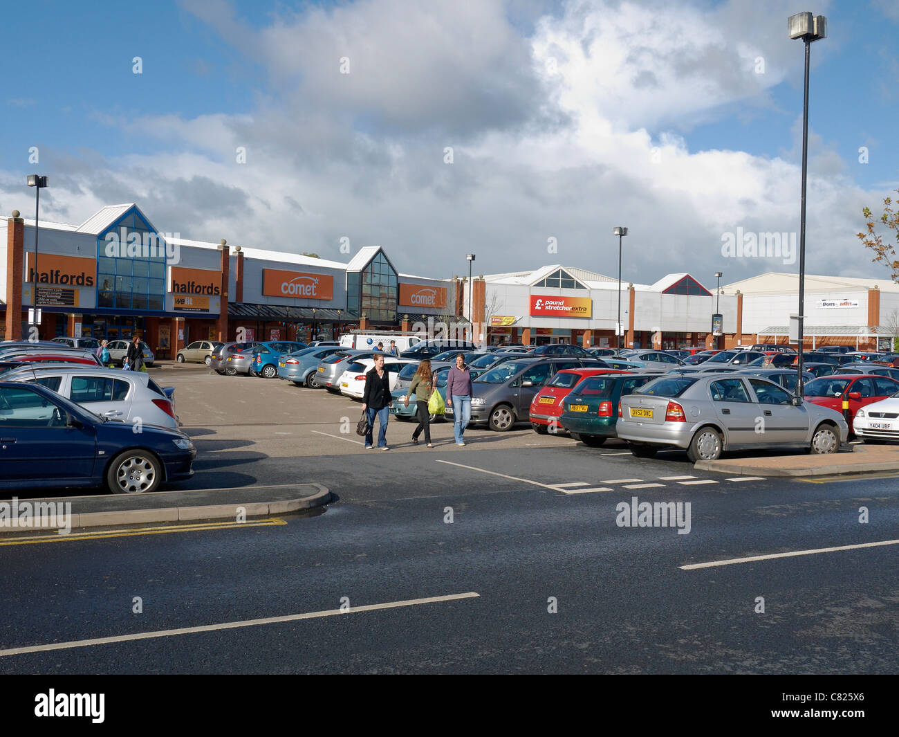 Grand Junction retail park in Crewe Cheshire UK Stock Photo - Alamy