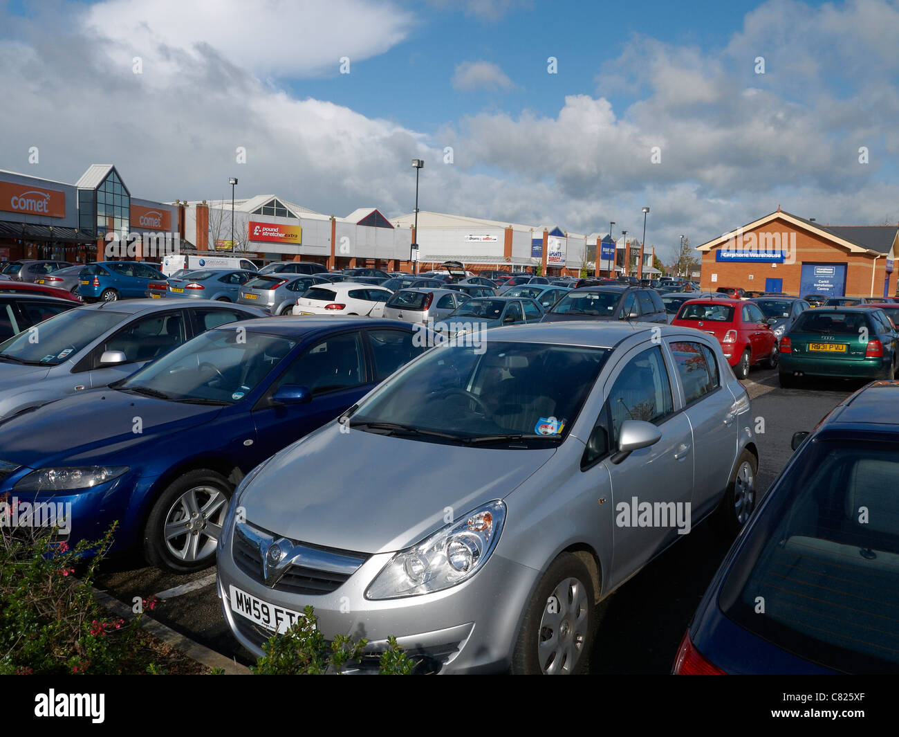 Grand Junction retail park in Crewe Cheshire UK Stock Photo - Alamy