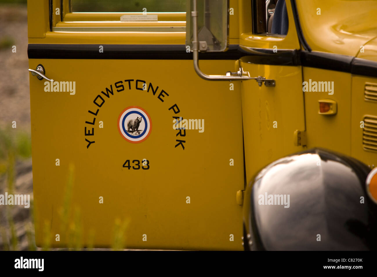 Yellowstone bus hi-res stock photography and images - Alamy