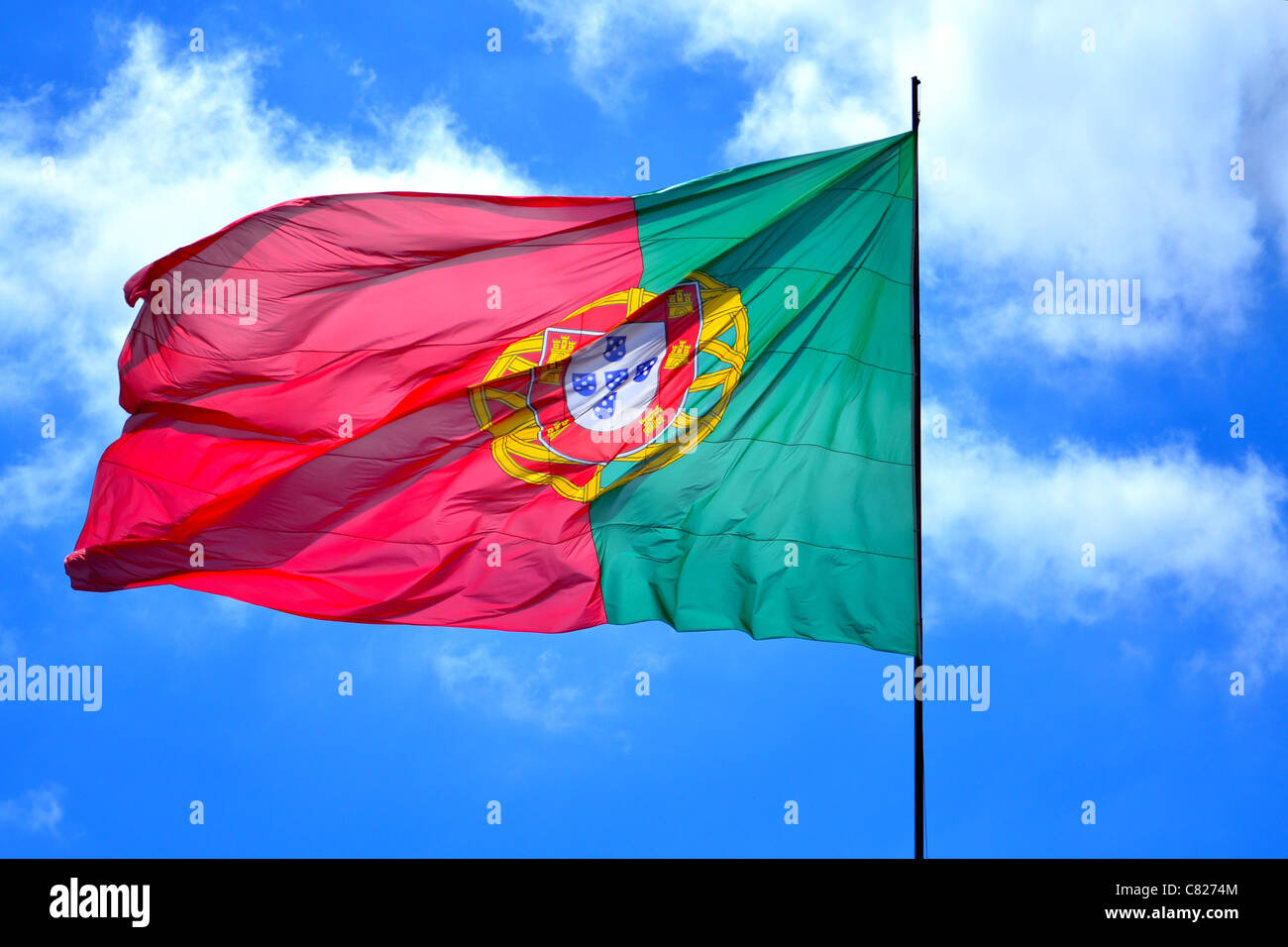 Official flag of portugal hi-res stock photography and images - Alamy