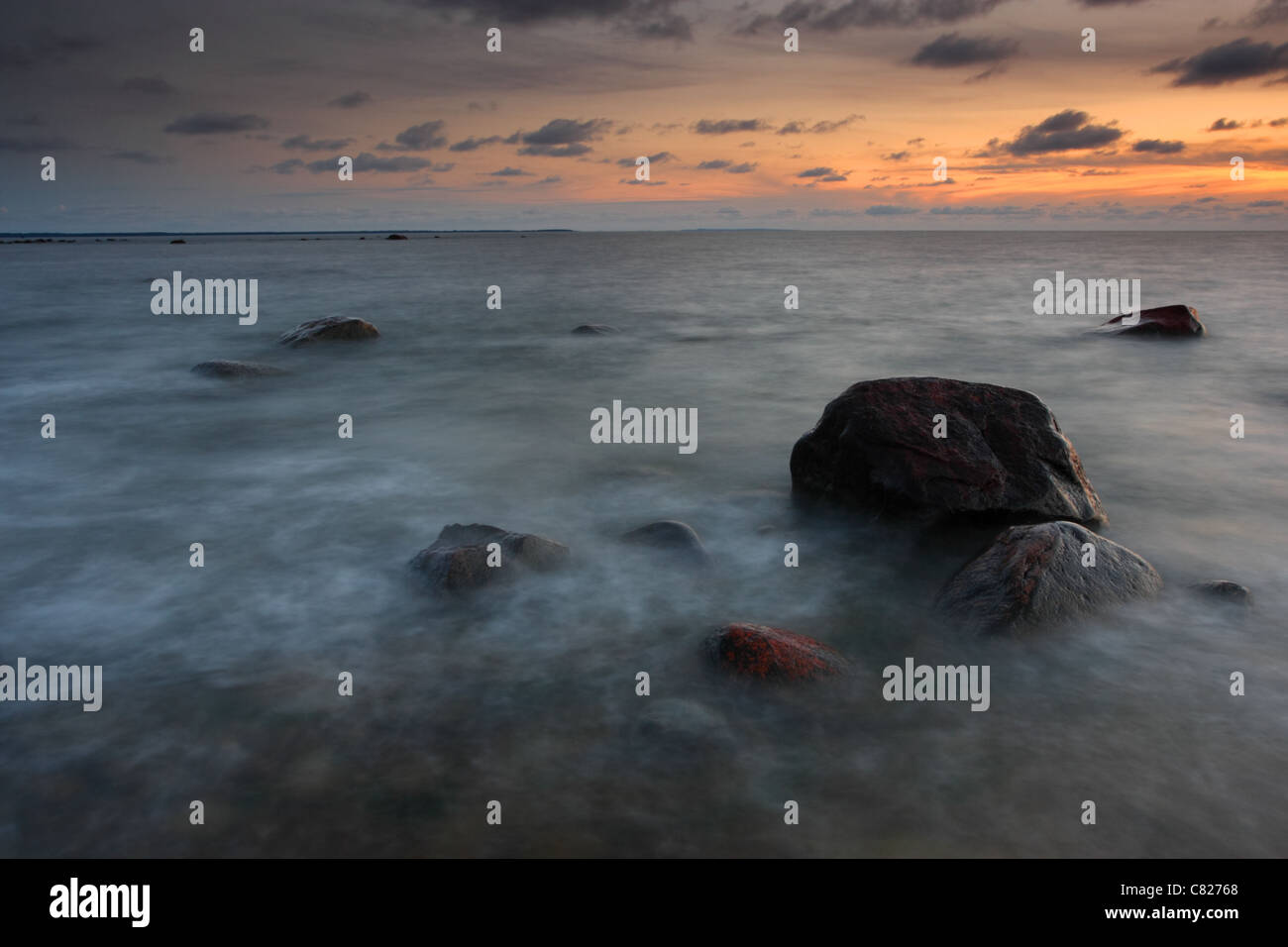 Baltic sea at Hiiumaa island, Tahkuna. Estonia, Europe Stock Photo - Alamy