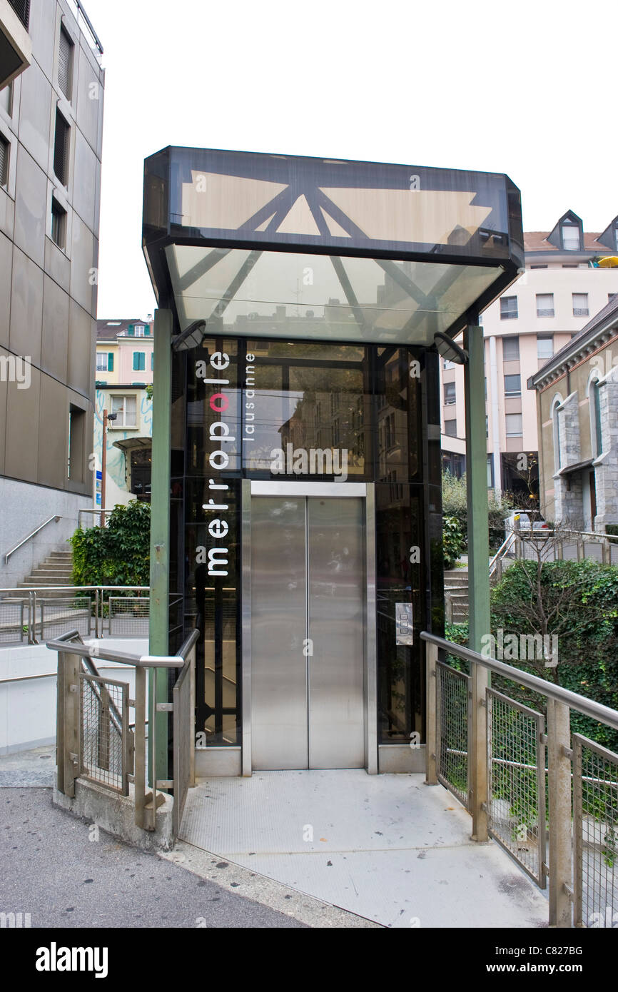 Subway, Lausanne, Switzerland Stock Photo - Alamy