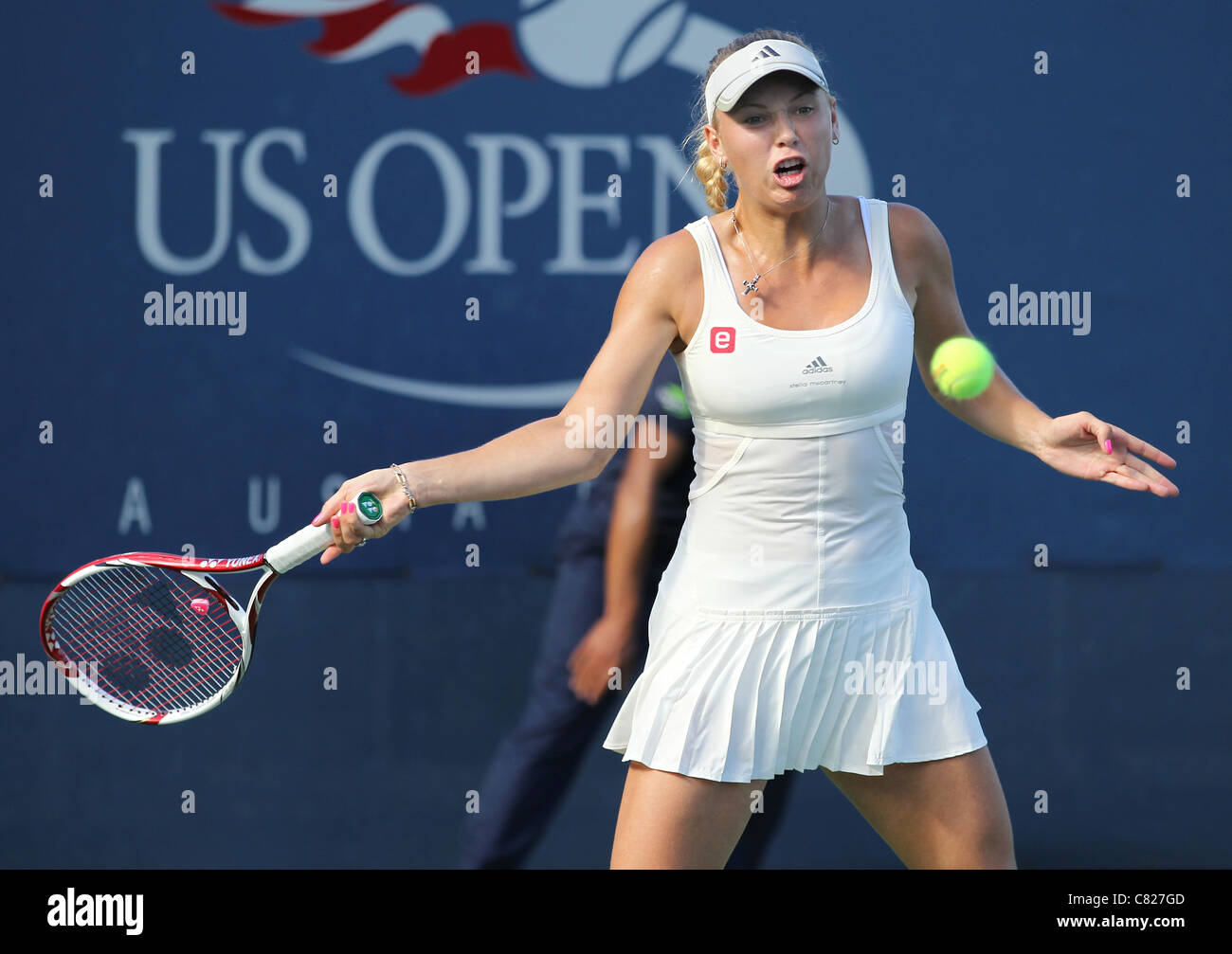 Caroline wozniacki action photos hi-res stock photography and images ...