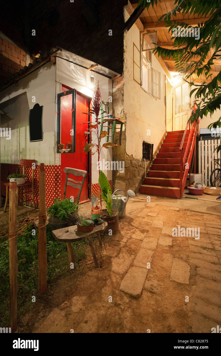 Exterior of an old house Stock Photo - Alamy