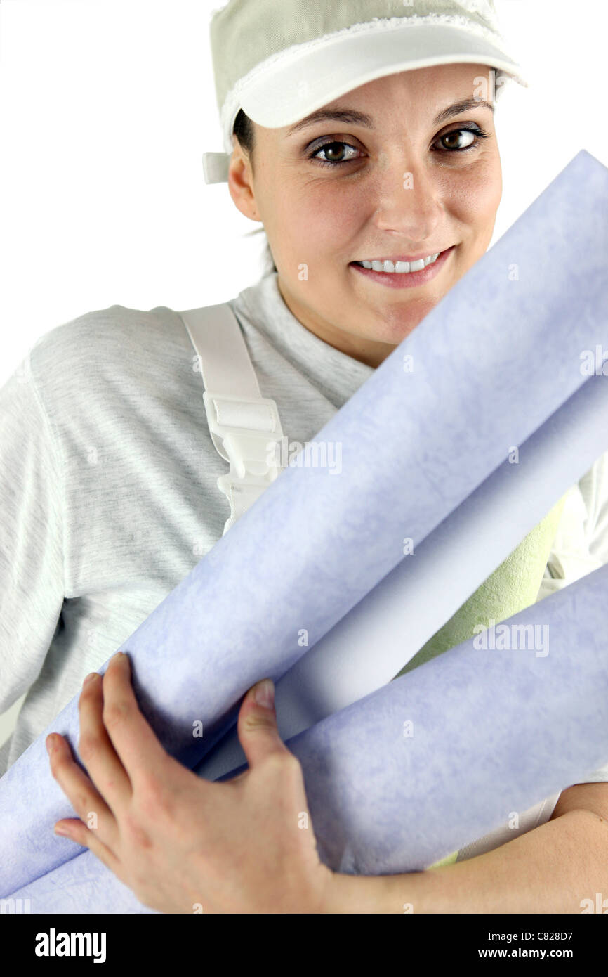 Painter and decorator assistant hi-res stock photography and images - Alamy