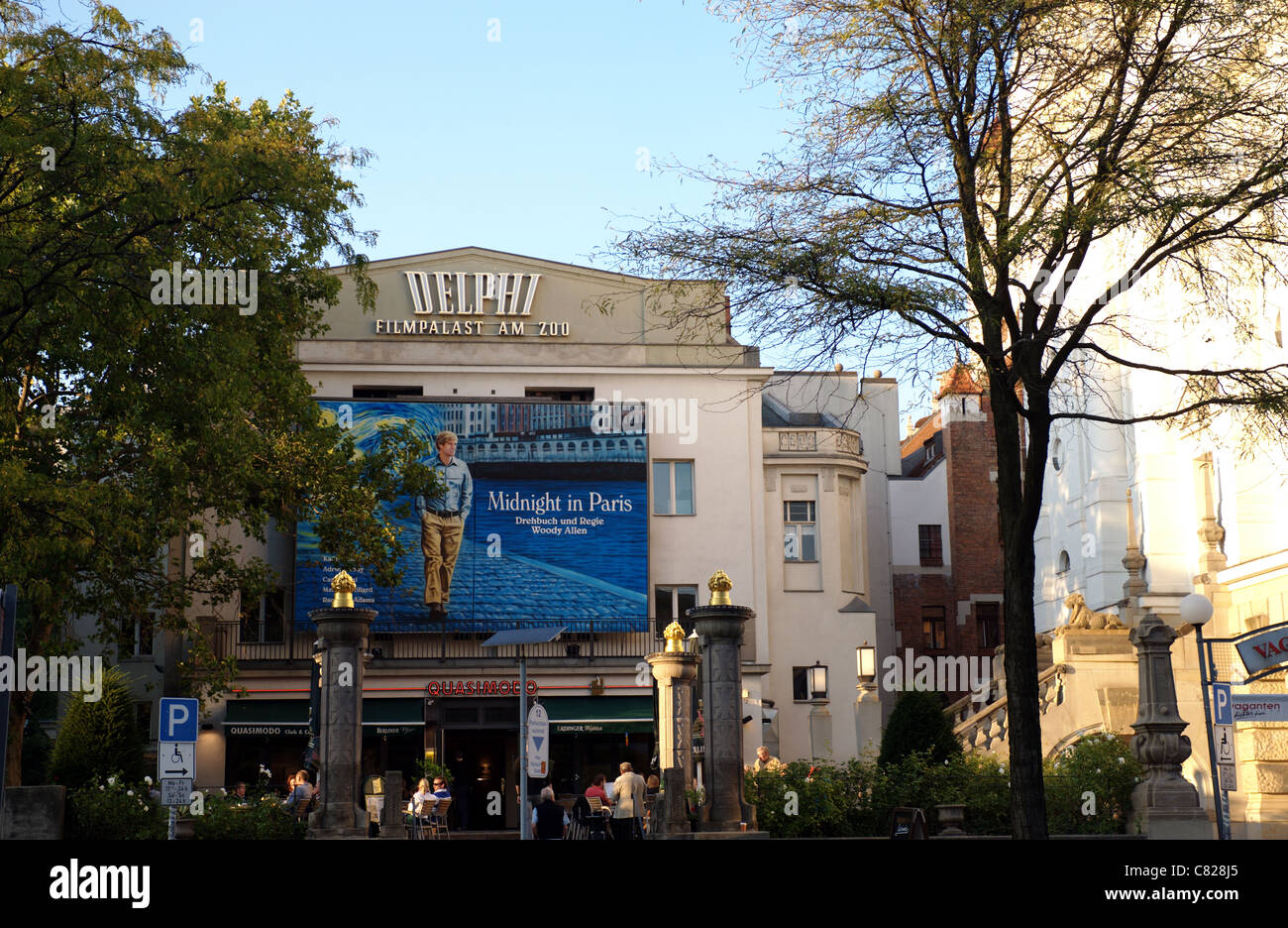 The Delphi Film Palace and the Quasimodo Cafe, Kantstrasse 12a, Berlin ...