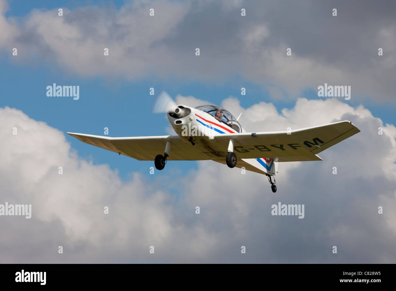 Jodel DR1050 M1 Excellence (Replica) G-BYFM in flight Stock Photo - Alamy