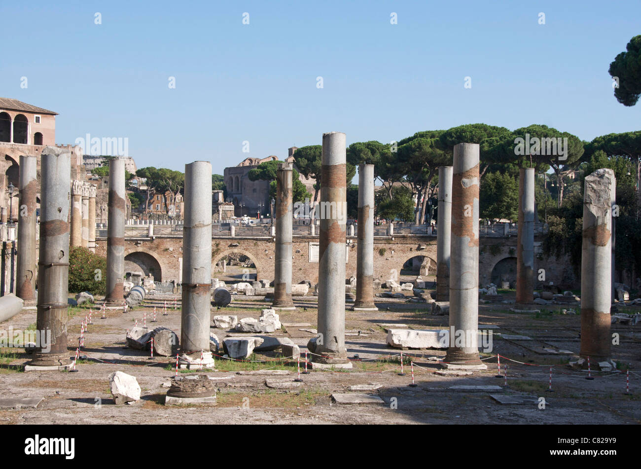 Basilica ulpia hi-res stock photography and images - Alamy