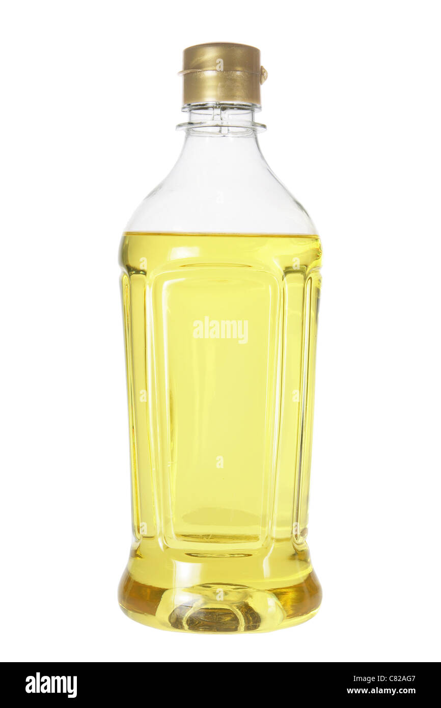 Bottle of Cooking Oil Stock Photo - Alamy