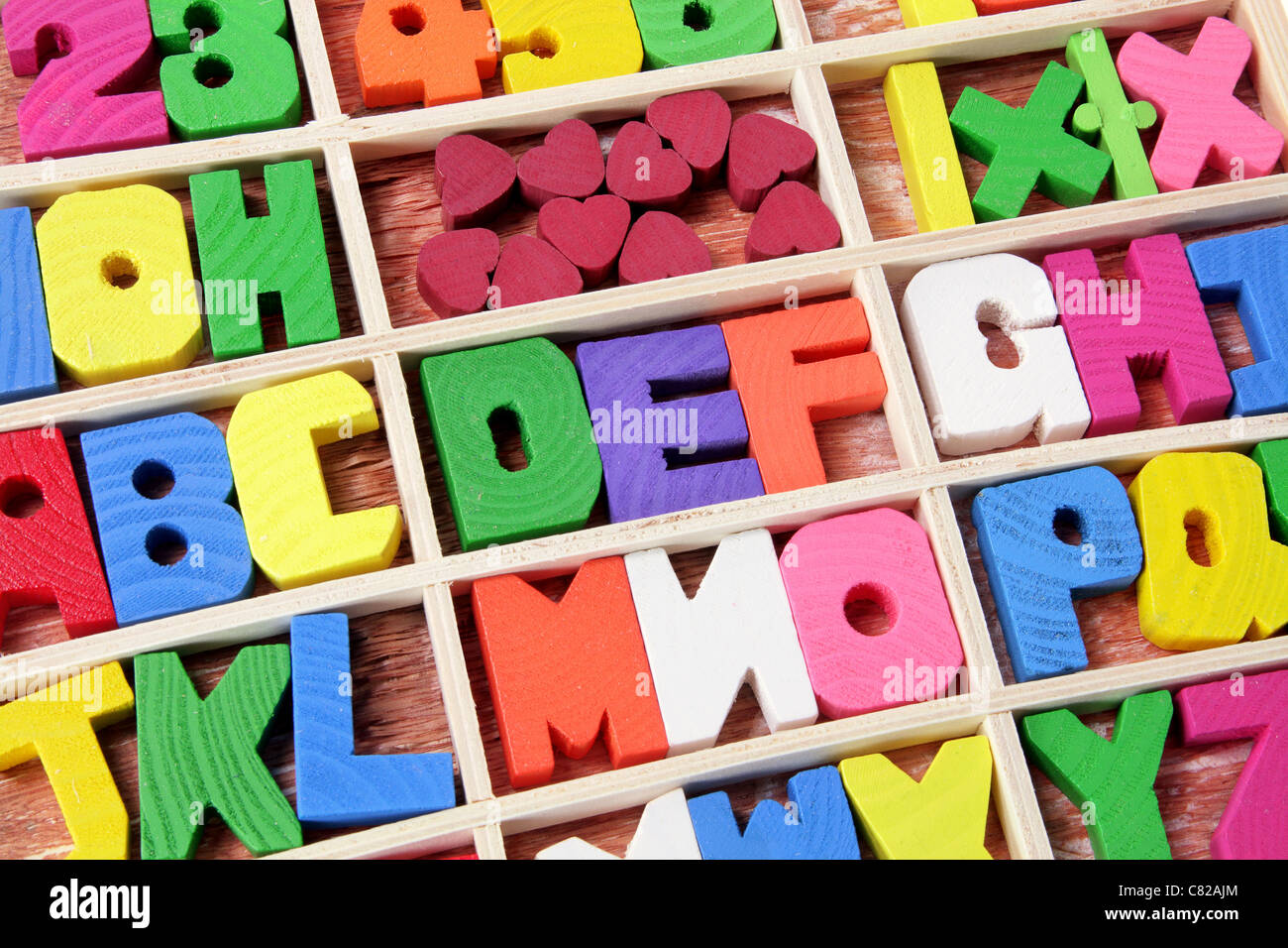 Wooden Alphabet Box at Richard Buntin blog