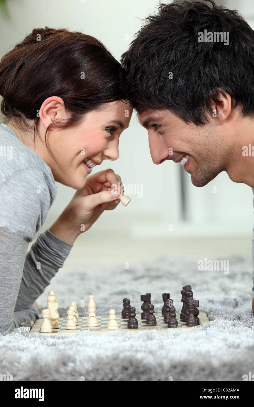 A chess dual hi-res stock photography and images - Alamy