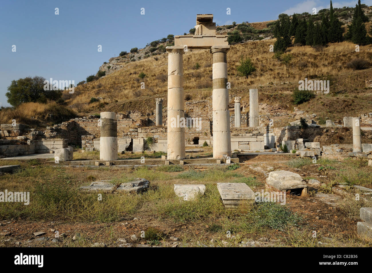 Excavations, Prytaneion, State Altar, Ephesus, Efes, UNESCO World ...