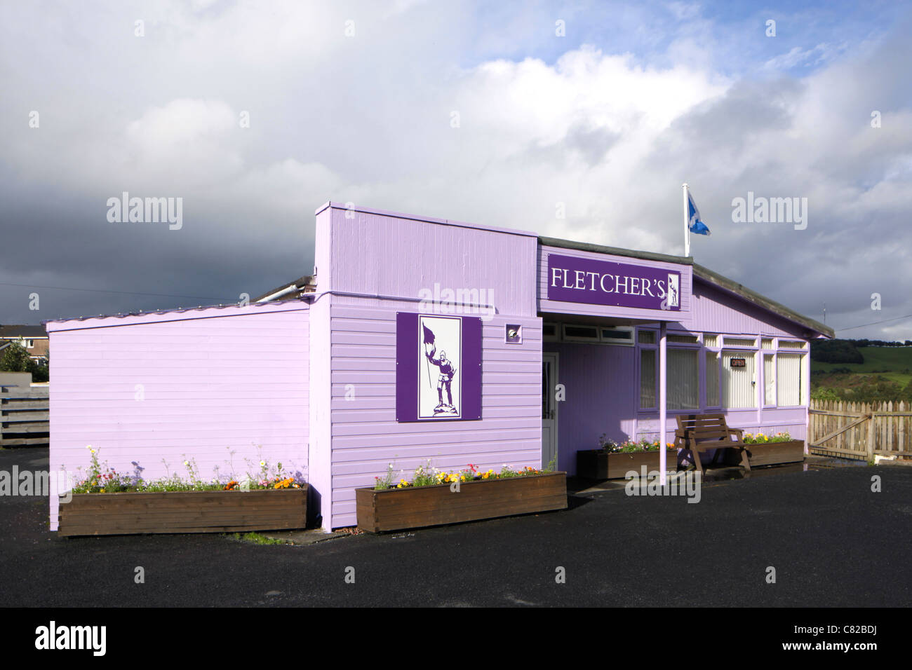 Fletcher's Cafe at Selkirk in the Scottish Borders Stock Photo - Alamy