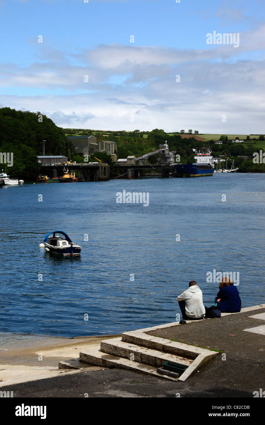 Fowey docks hi-res stock photography and images - Alamy