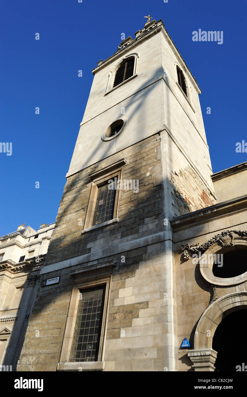 The Parish church of St Stephen Walbrook London Stock Photo - Alamy