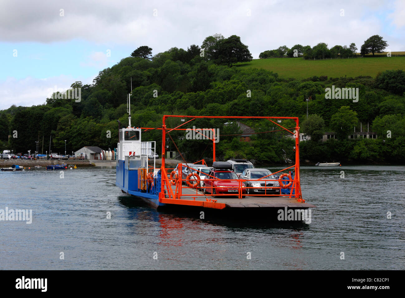 Fowey river ferry hi-res stock photography and images - Alamy