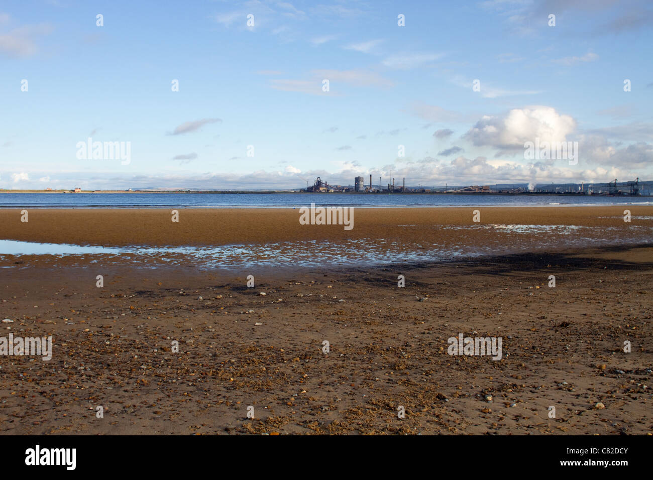North Gare Beach, Hartlepool Stock Photo - Alamy