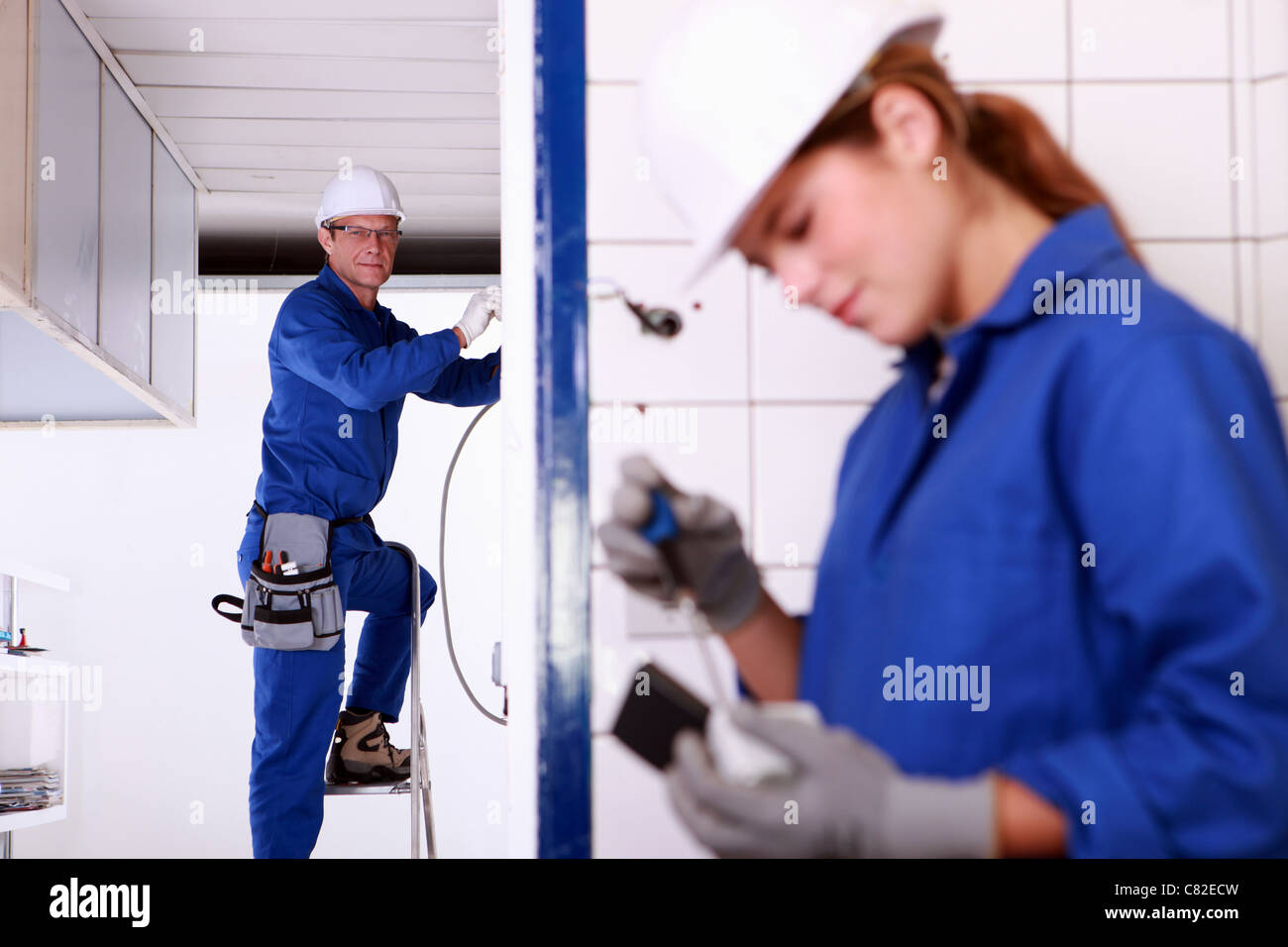 Electrical supervisor hi-res stock photography and images - Alamy