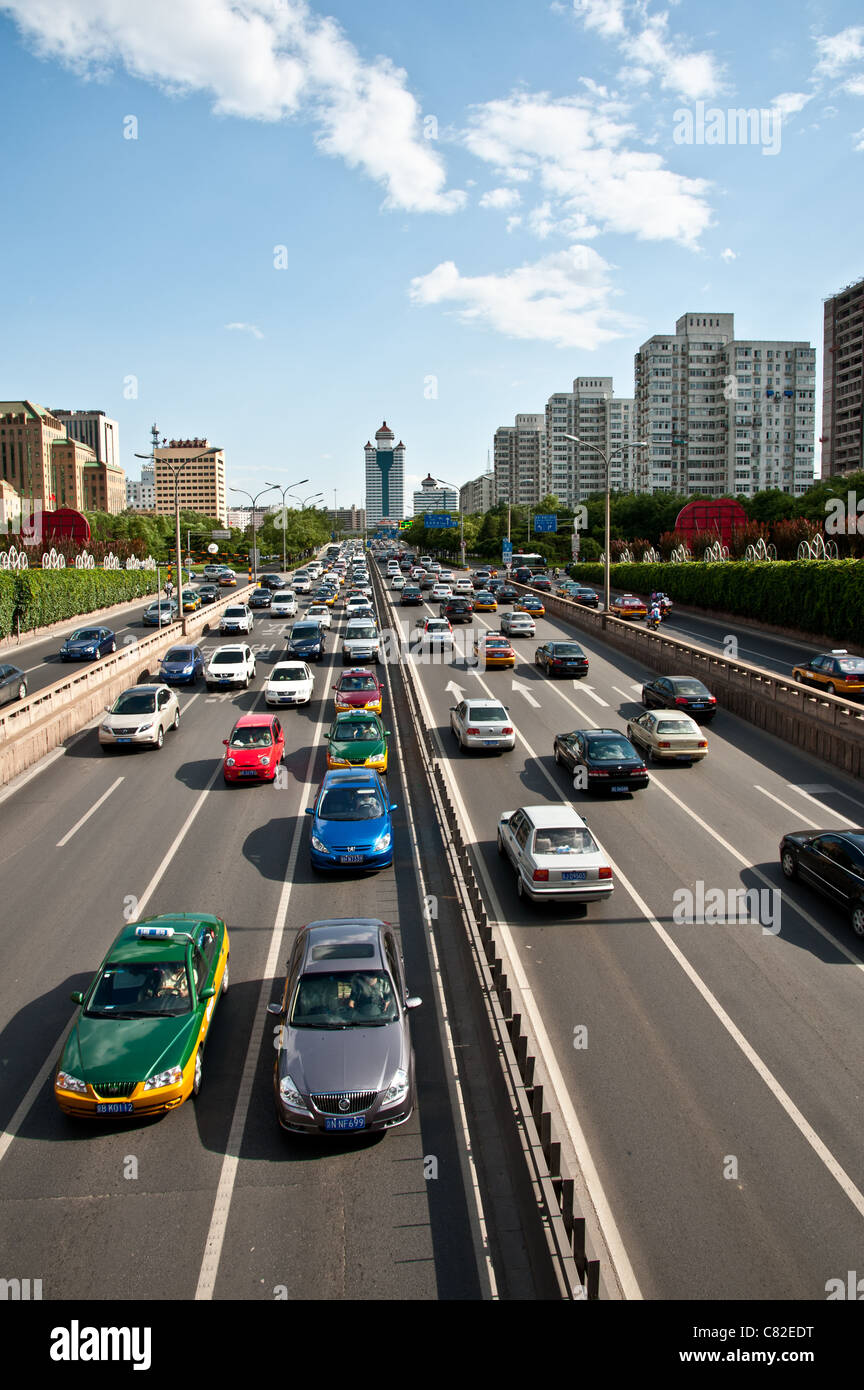 Traffic congestion air pollution china hi-res stock photography and ...