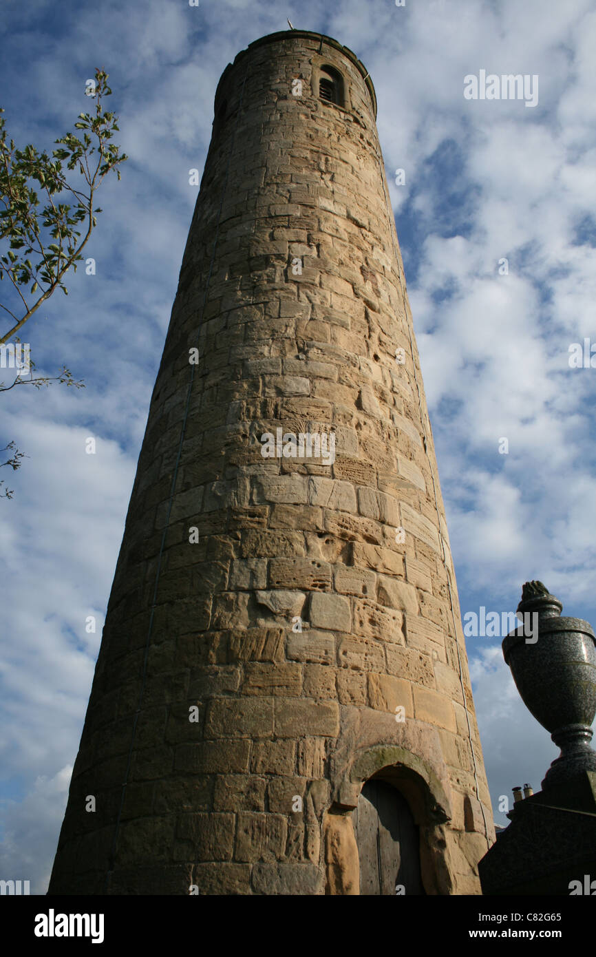 Abernethy Round Tower Stock Photo - Alamy