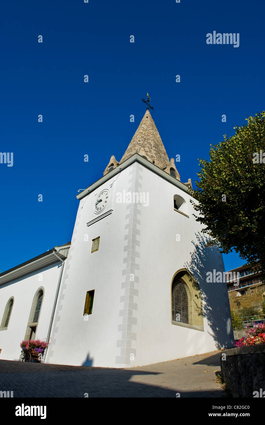 Chardonne lavaux switzerland unesco vineyards hi-res stock photography ...