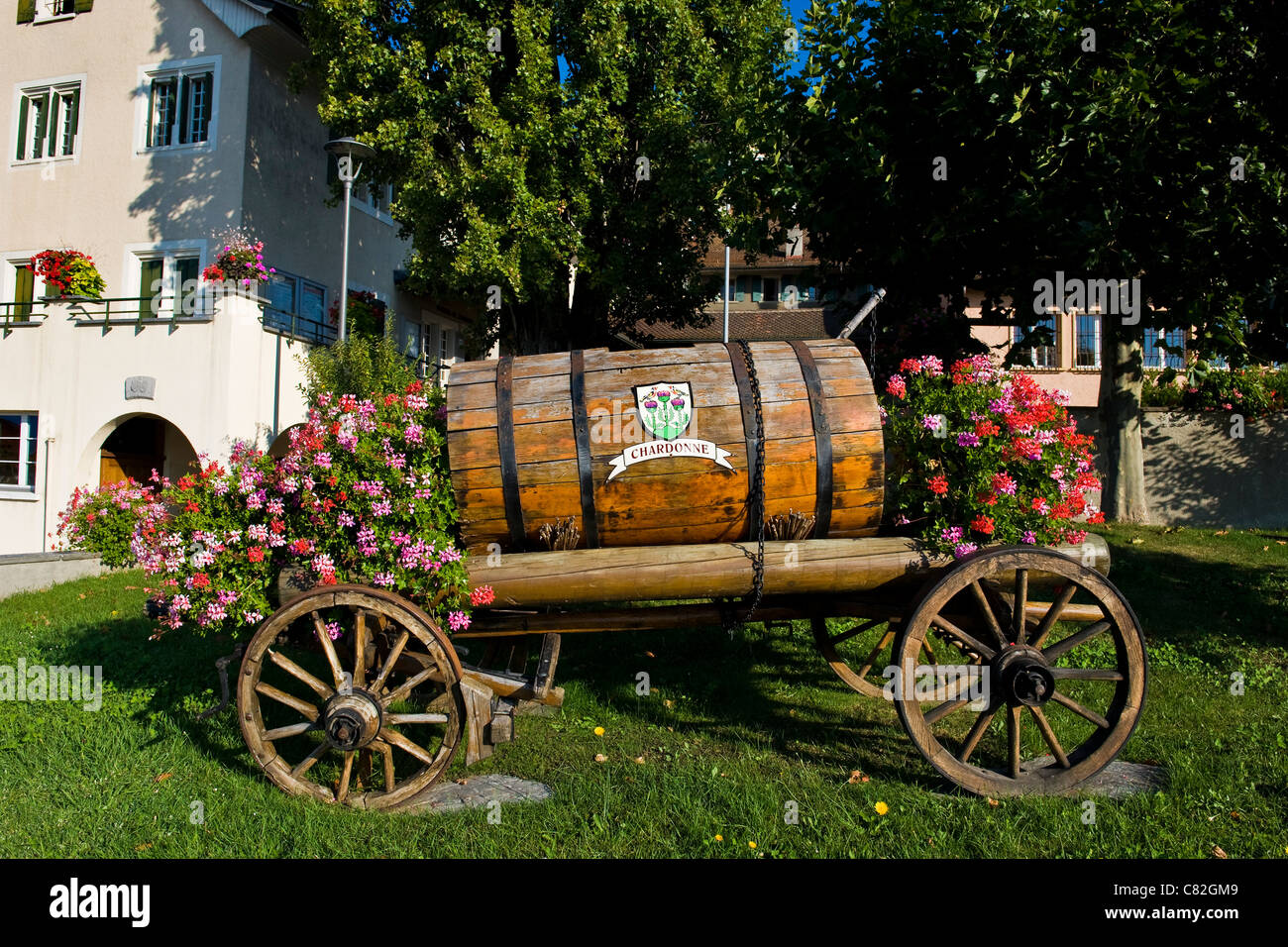 Chardonne lavaux switzerland unesco vineyards hi-res stock photography ...
