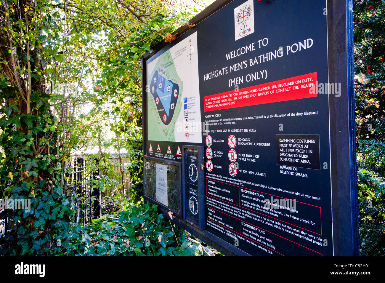Hampstead pond men's hi-res stock photography and images - Alamy