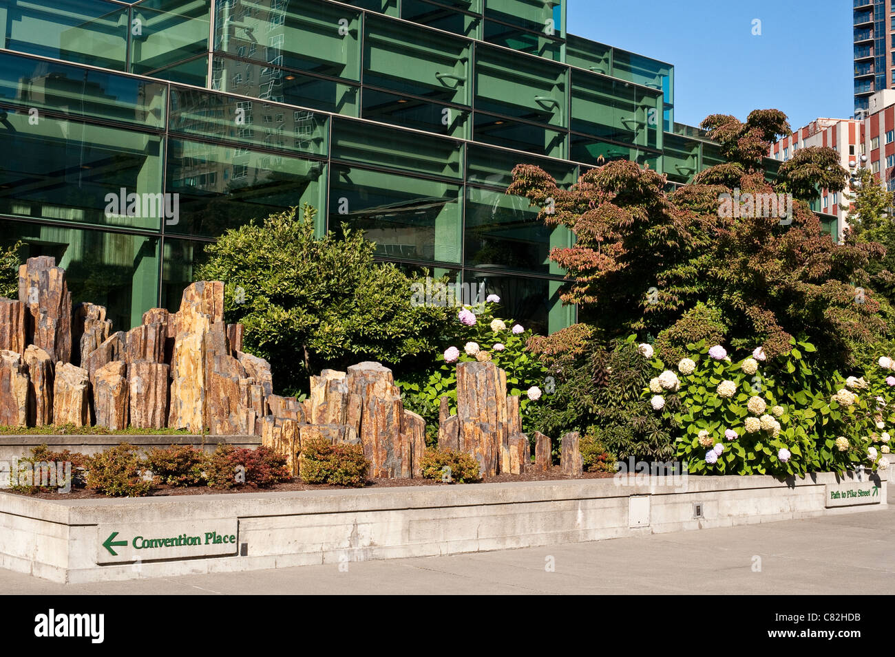 Wahington State Convention center downtown Seattle Washington State USA ...