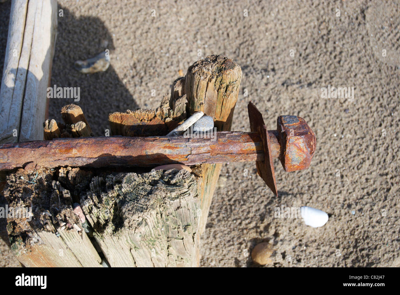 Rusty Nail High Resolution Stock Photography and Images - Alamy