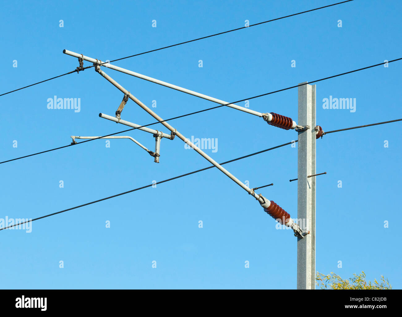 High voltage overhead electricity cables hi-res stock photography and ...