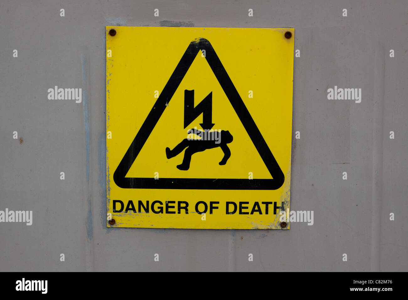 Danger Of Electrocution High Resolution Stock Photography and Images ...